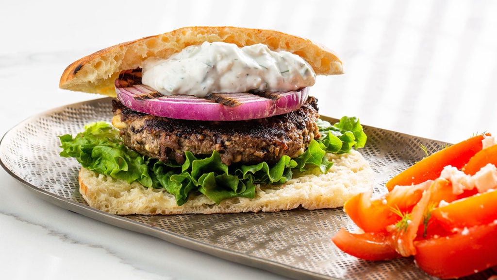 Greek Bison Burger - Just Cook by ButcherBox