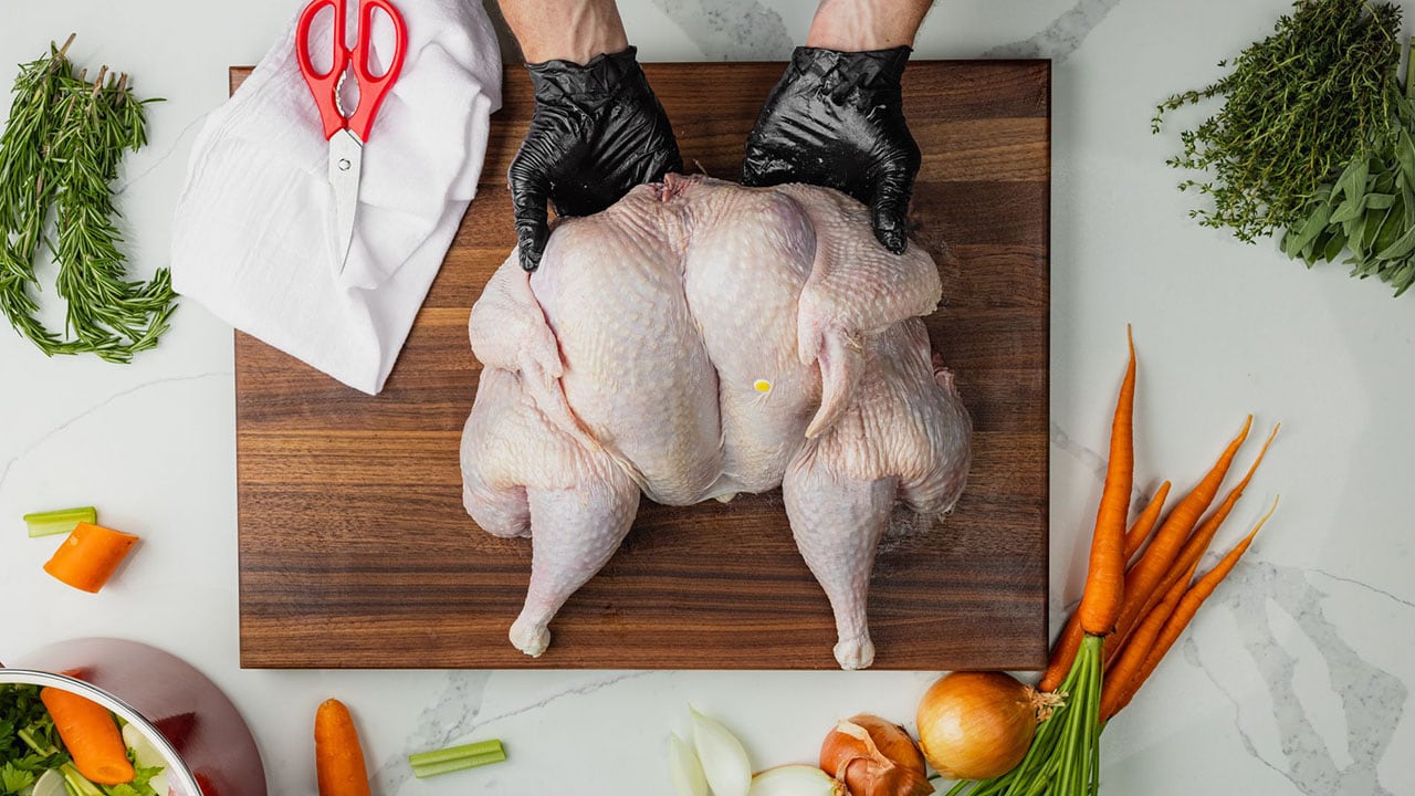 Cutting a Turkey into Eighths - A Quicker Way to Brine and Cook Your ...