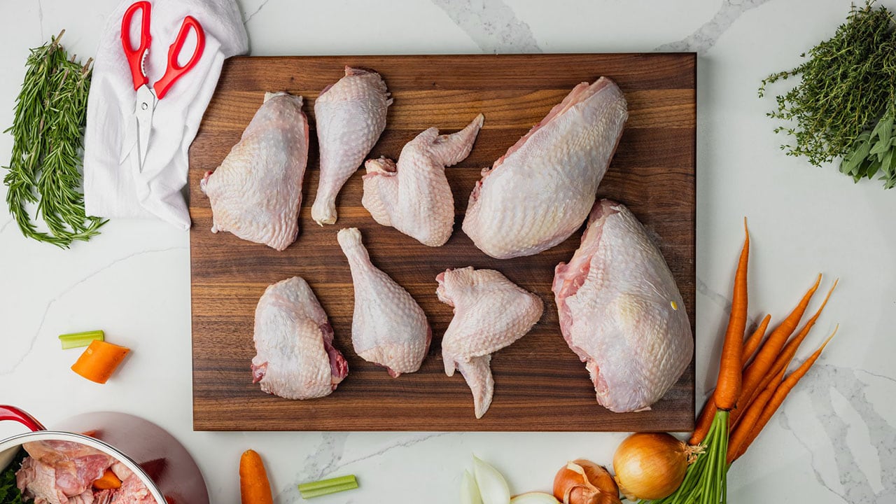 Turkey Body Parts To Cut Out
