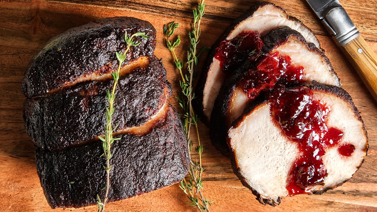 Cocoa-Spiced Pork Loin with Morello Cherry Sauce - Just Cook by ButcherBox