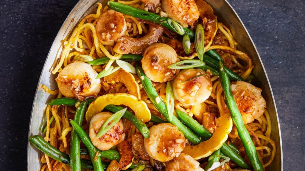 Scallops in XO Sauce with Fried Noodles - Just Cook by ButcherBox