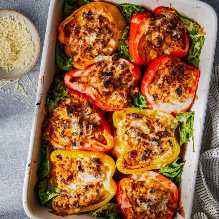Turkey and Mozzarella Stuffed Peppers - Just Cook by ButcherBox