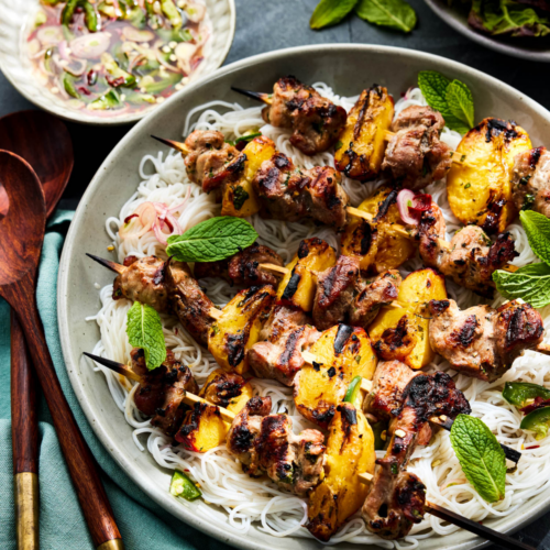 Pork and Stone Fruit Skewers - Just Cook by ButcherBox