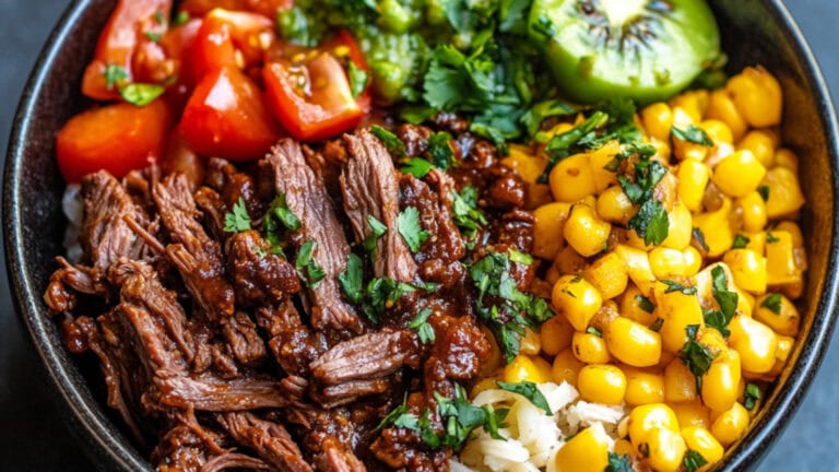 Quick & Easy Beef Barbacoa Bowl – A Flavorful Weeknight Dinner Solution ...