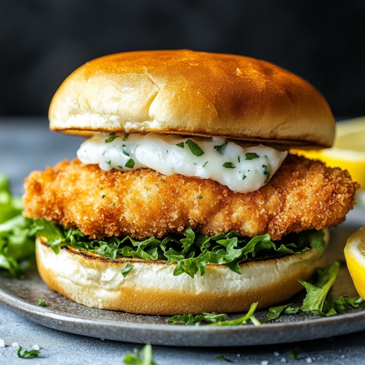 Wild-Caught Alaskan Cod Fish Sandwich - Just Cook by ButcherBox