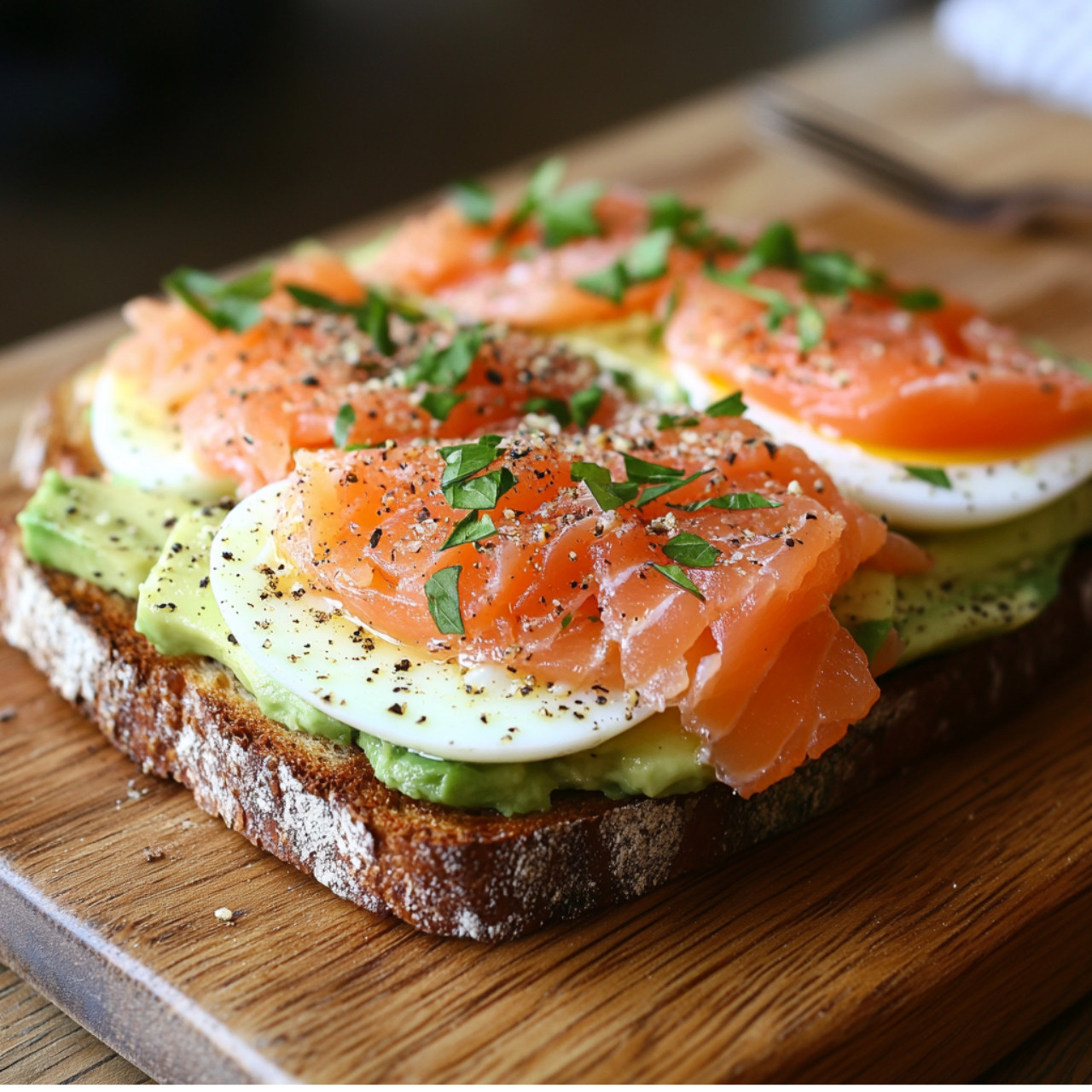 Cold Smoked Salmon Egg & Avocado Toast - Just Cook by ButcherBox