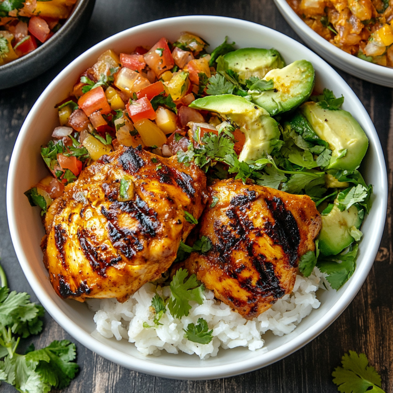 Chicken Tinga Bowl with Grilled Chicken Thighs - Just Cook by ButcherBox