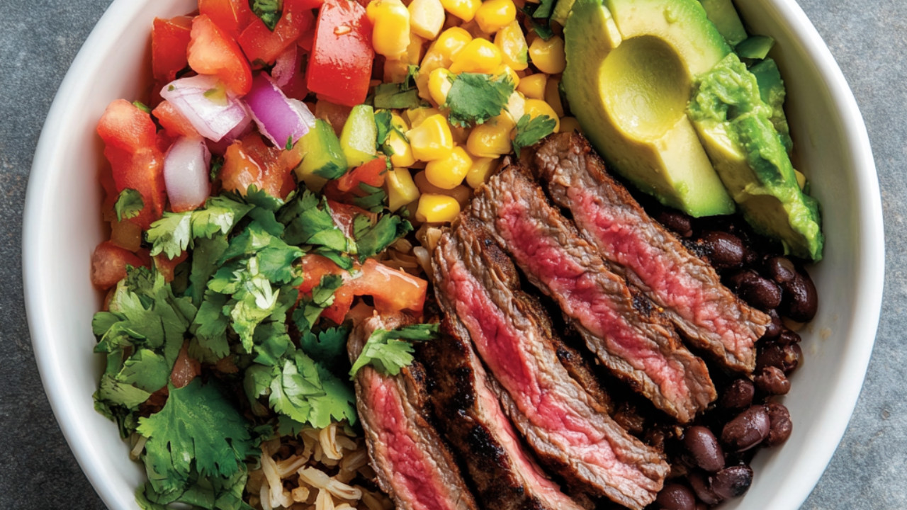Steak Tip Burrito Bowl with ButcherBox Premium Steak Tips - Just Cook ...