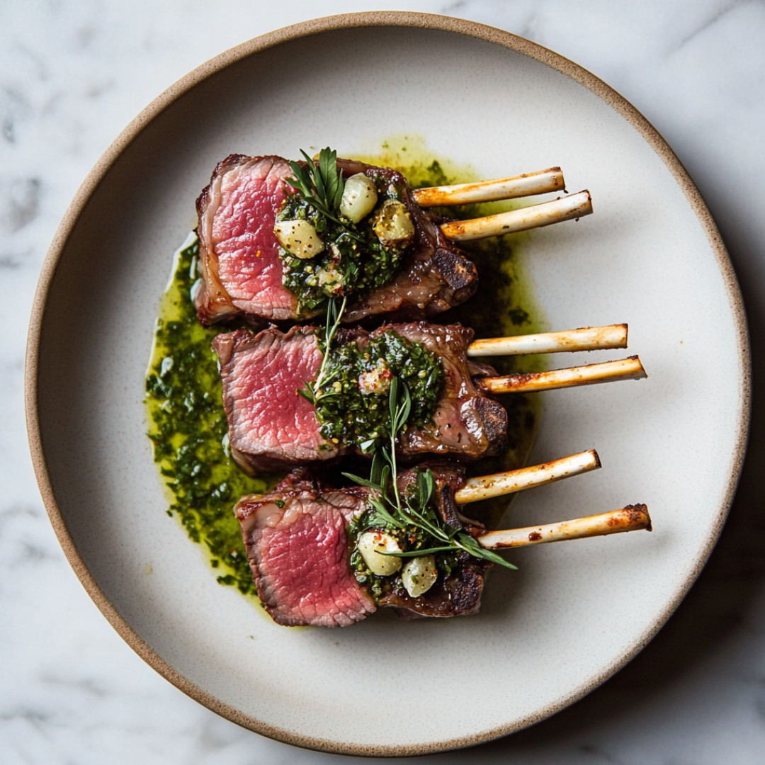 Holiday Rack of Lamb with Herb Oil - Just Cook by ButcherBox